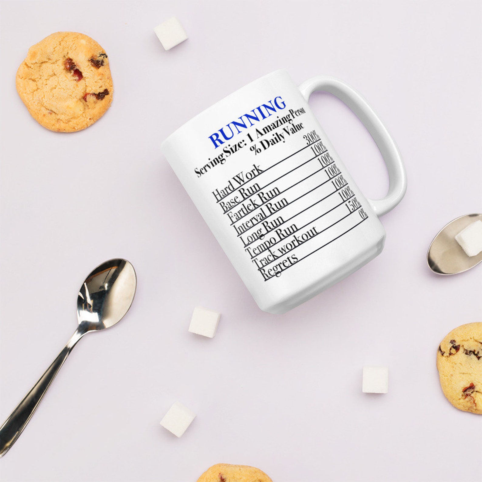 Runner Definition - Nutritional Mug - Types of Running Mug, Gifts for ...