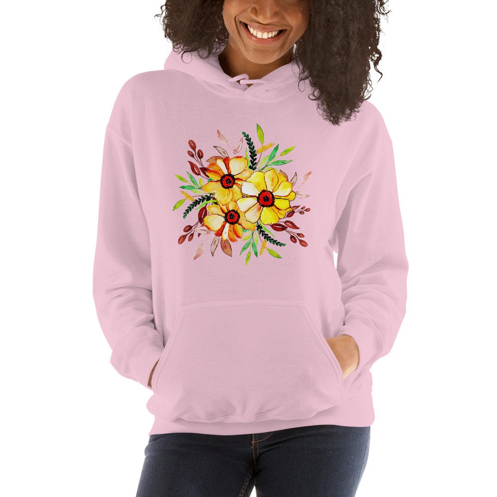 Wildflower Hoodies | Botanical Hoodies | Hoodies With Flowers | Women's ...