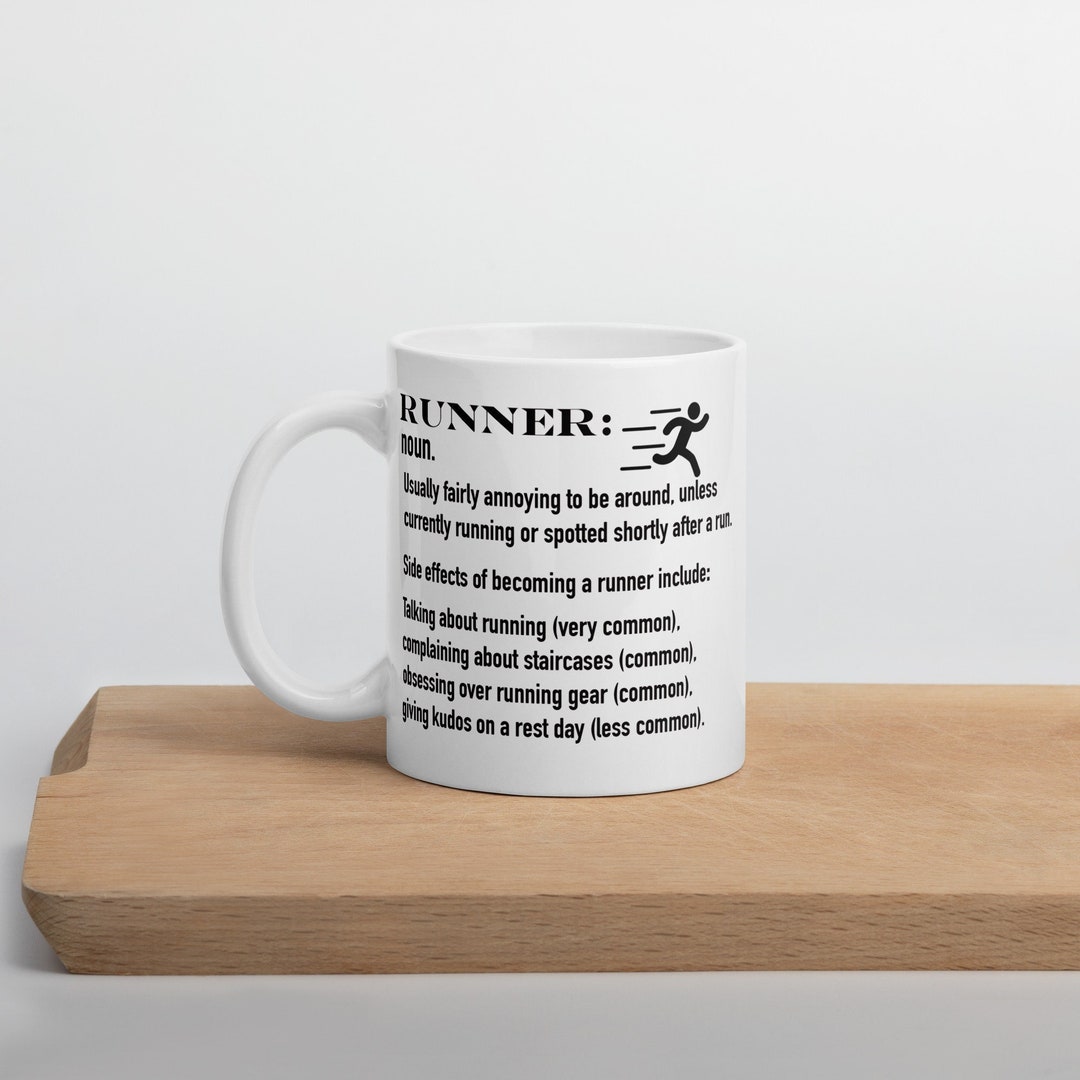 11oz Mug - Runner Definition - Funny Runner Mug, Gifts for Runners ...