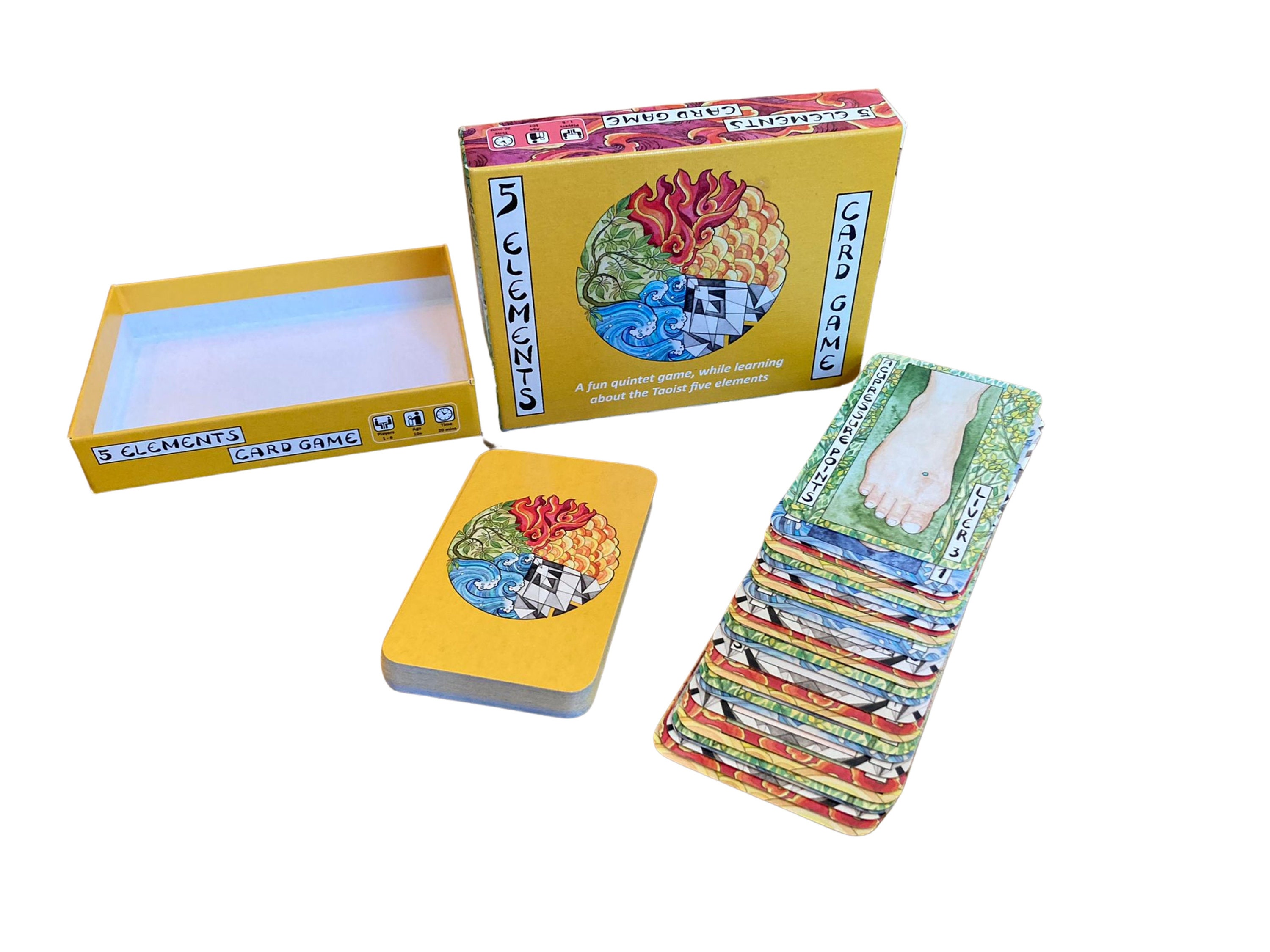 Five Elements Card Game Voor Taoïstisch Leren - Etsy