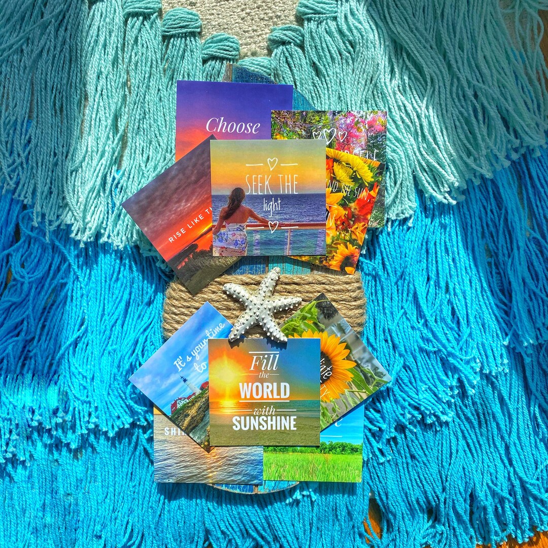 Positivity Cards: Inspiring, Sunny Cards and Phrases for Affirmation ...