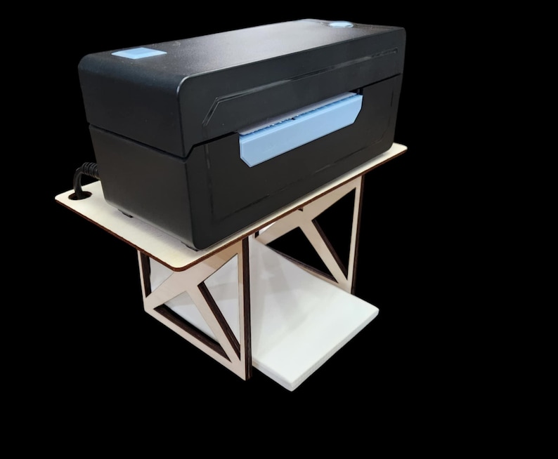 Thermal Label Printer Stand Download .SVG File Only. for Glowforge or ...