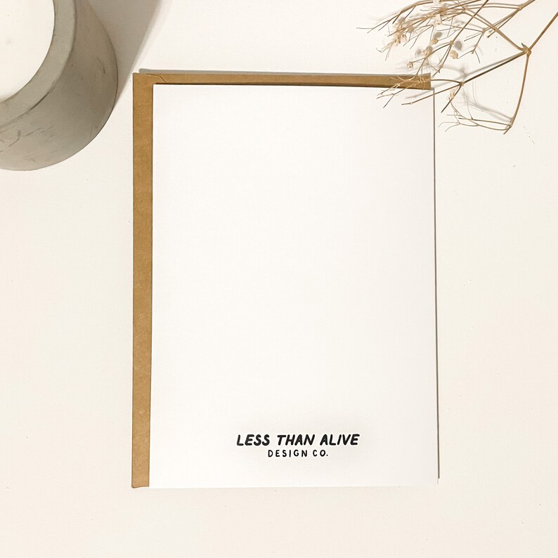 Neutral Birthday Card Birthday Cake Card Black and Beige Birthday - Etsy