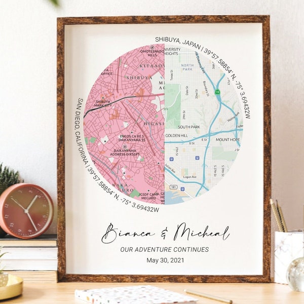 Custom Map Gifts - 60+ Gift Ideas for 2025