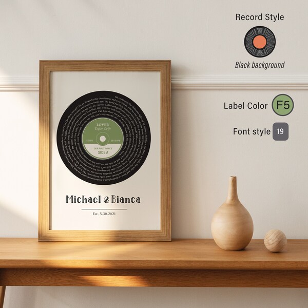 Song Record - Etsy