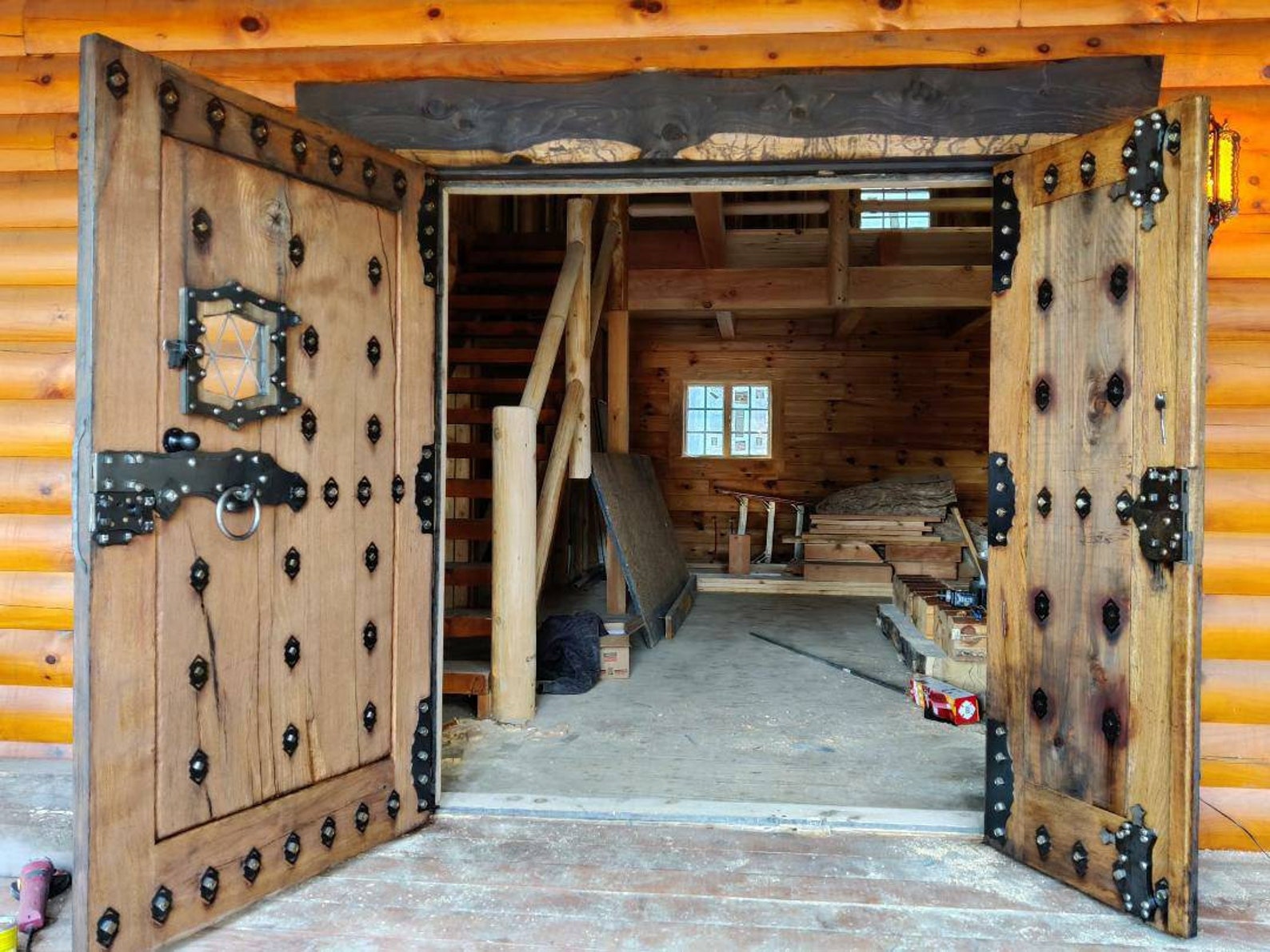 Custom Medievel Castle Door by Artist Paul Wendling - Etsy