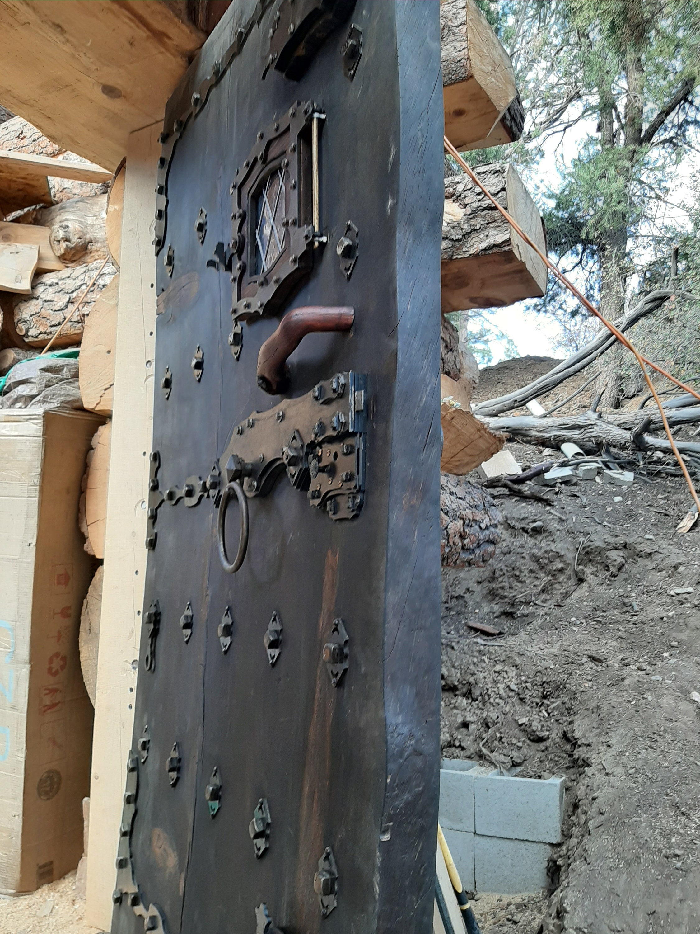 Custom Ironwood Castle Door - Etsy