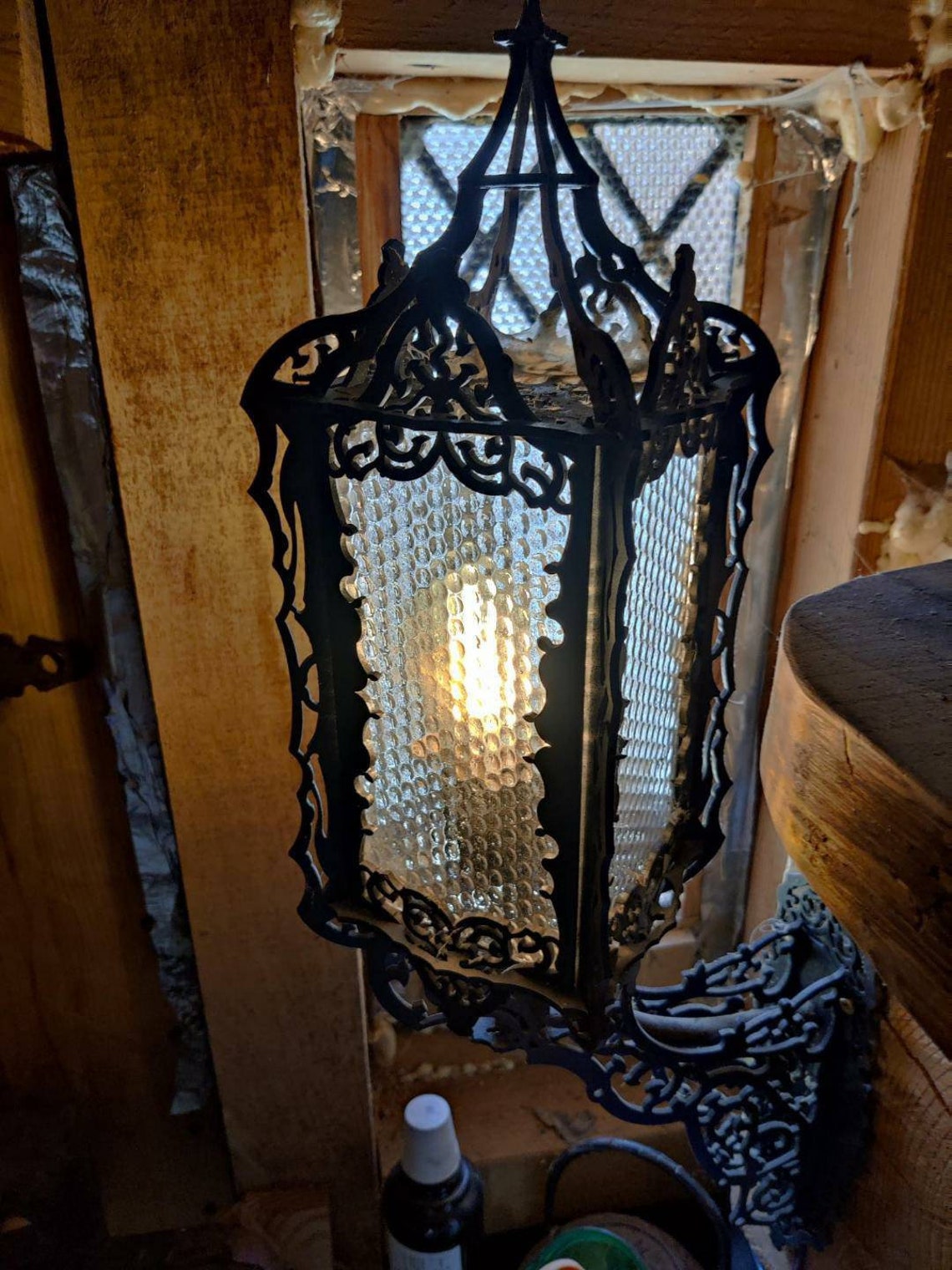 Medieval Inspired Gothic Pendant Lamp - Etsy