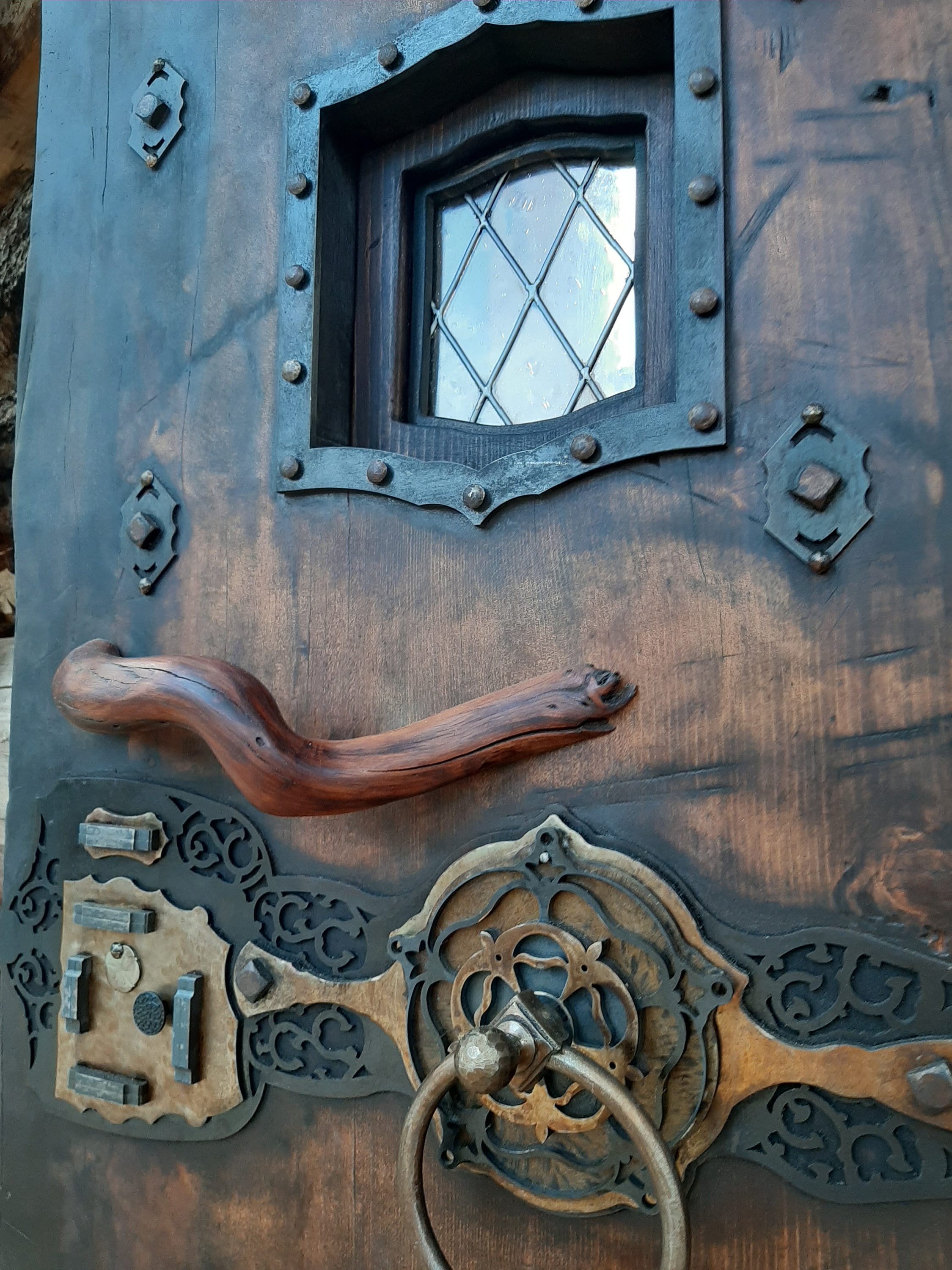 Custom Ironwood Castle Door - Etsy