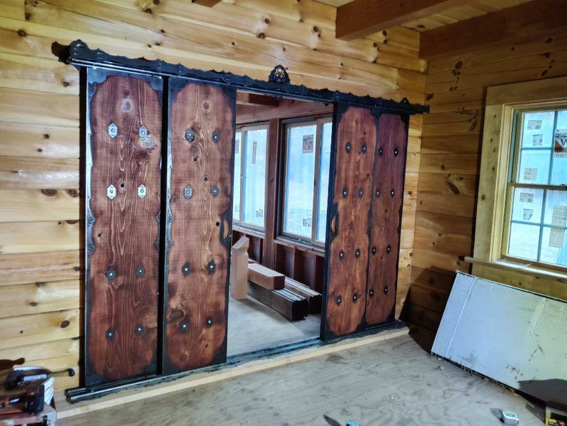 Japanese Castle Style Sliding Doors - Etsy