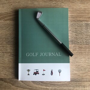 Golf Journal - Golf Logbook, Golf Scorecard, Golf Gift, Golf Present ...