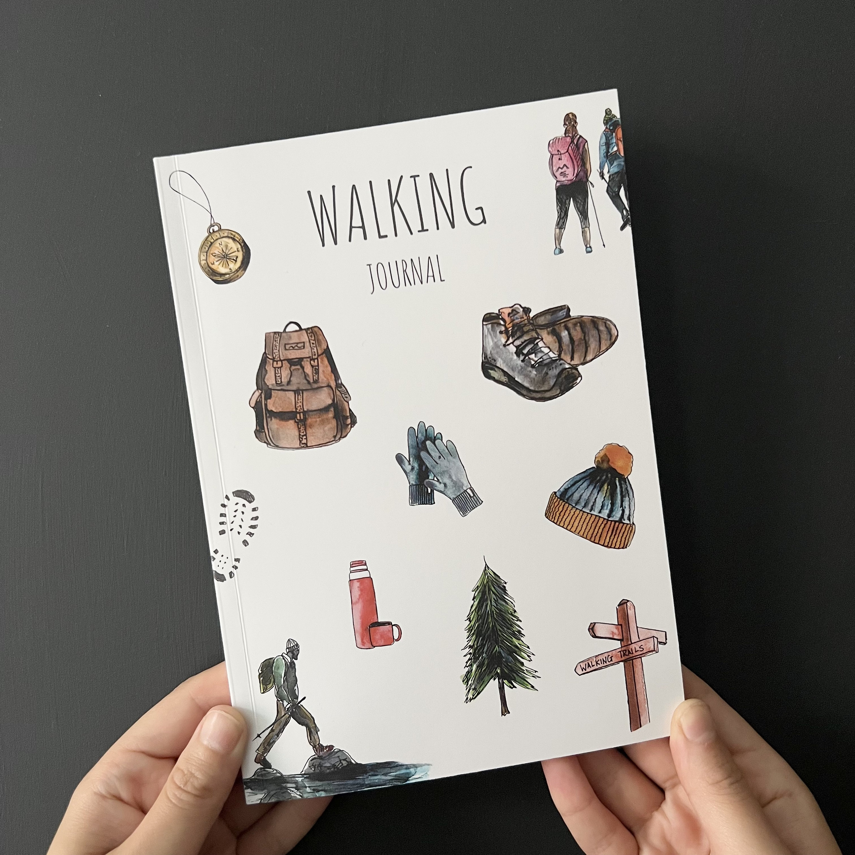 Walking Journal Walking Logbook Walking Gift Walking - Etsy UK