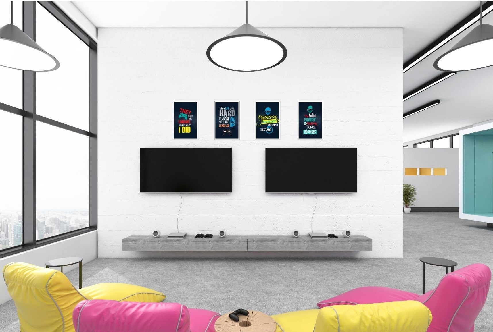 Gaming Inspirational Wall Art Motivational Posters for Boys - Etsy