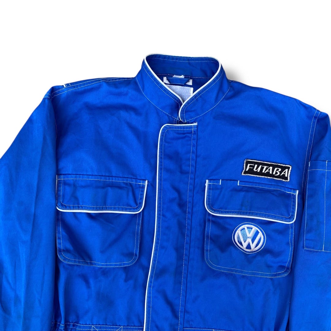 Vintage Volkswagen Coverall Racing Motorsports Team Jumpsuit Workwear ...