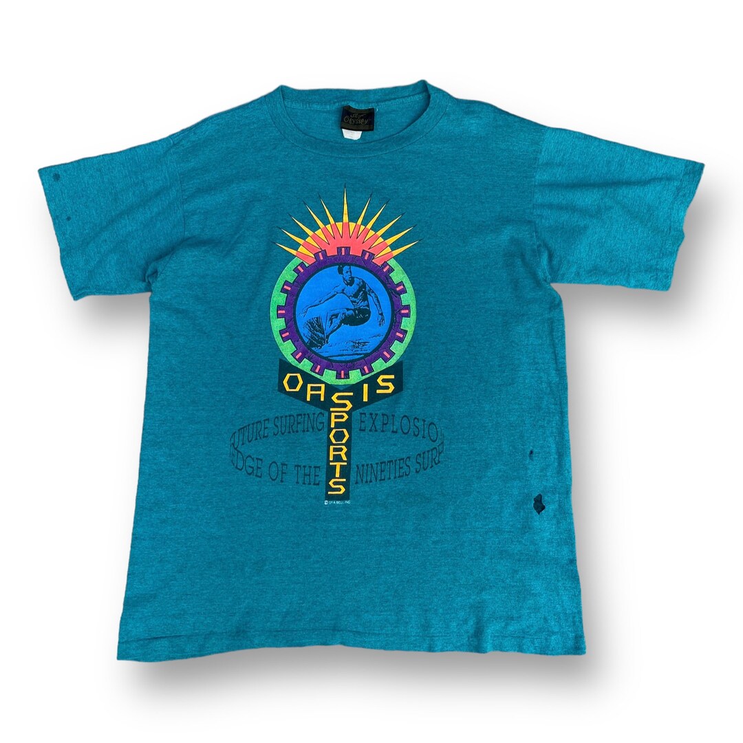 Vintage 80s Oasis Sports Future Edge of the Nineties Surfing Explosion ...