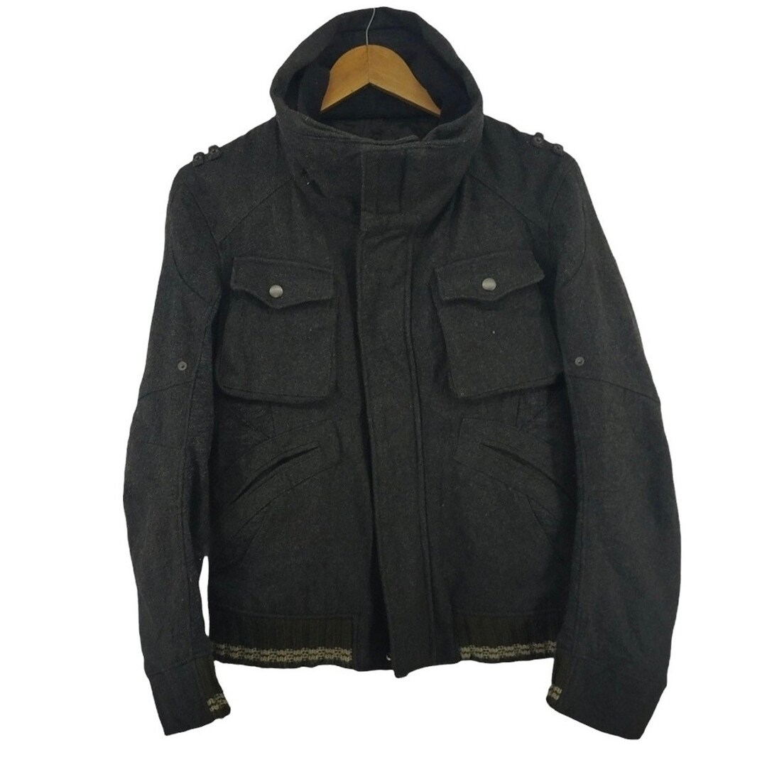 Vintage PPFM Multipocket Tactical Jacket Large Military Style Wool ...
