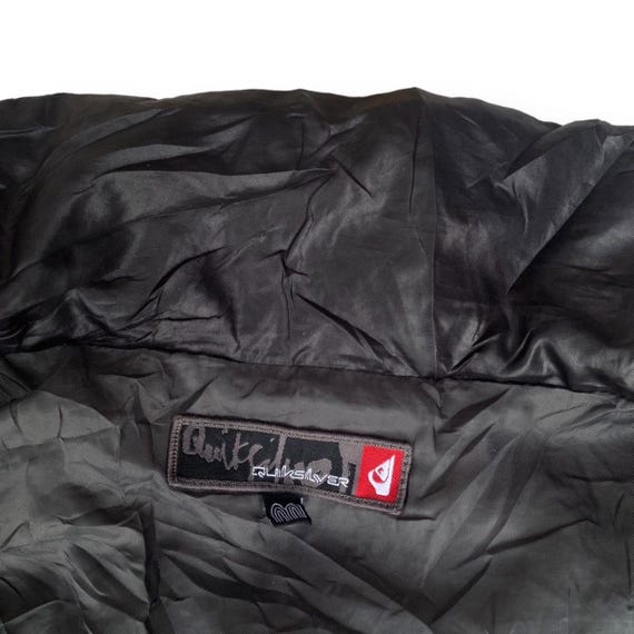 Vintage Quicksilver Puffer Jacket Large Multicolour F… - Gem