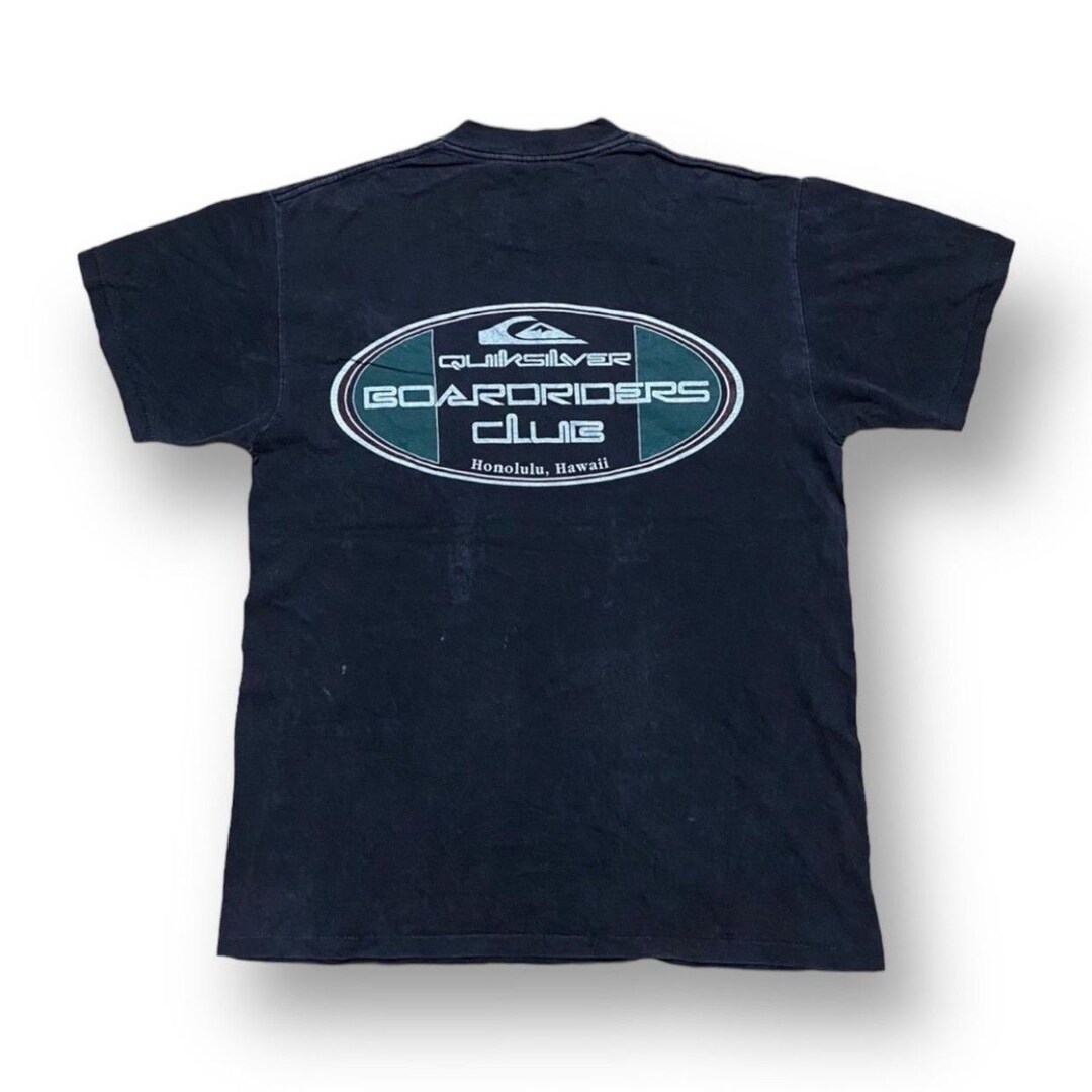 Rare!! Vintage 90s Quicksilver Shirt Board Riders Club Honolulu Hawaii ...