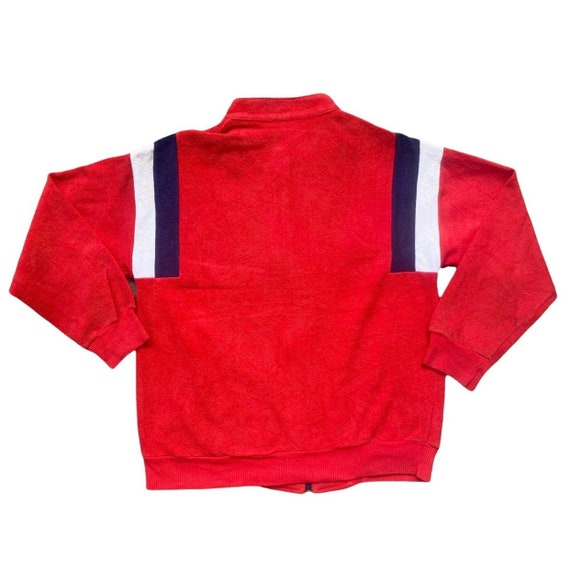 Vintage 90s Ford Embroidery Logo Fleece Jacket Racing… - Gem