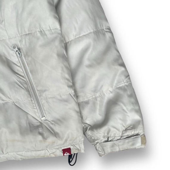 Vintage Quicksilver Puffer Jacket Large Multicolour F… - Gem