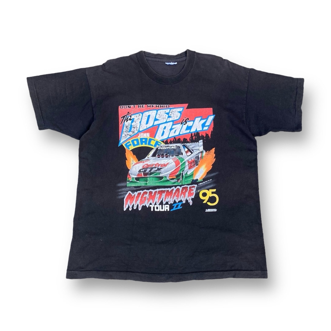 Vintage John Force Racing Car Nightmare Tour Shirt Extra Large 2000’s ...