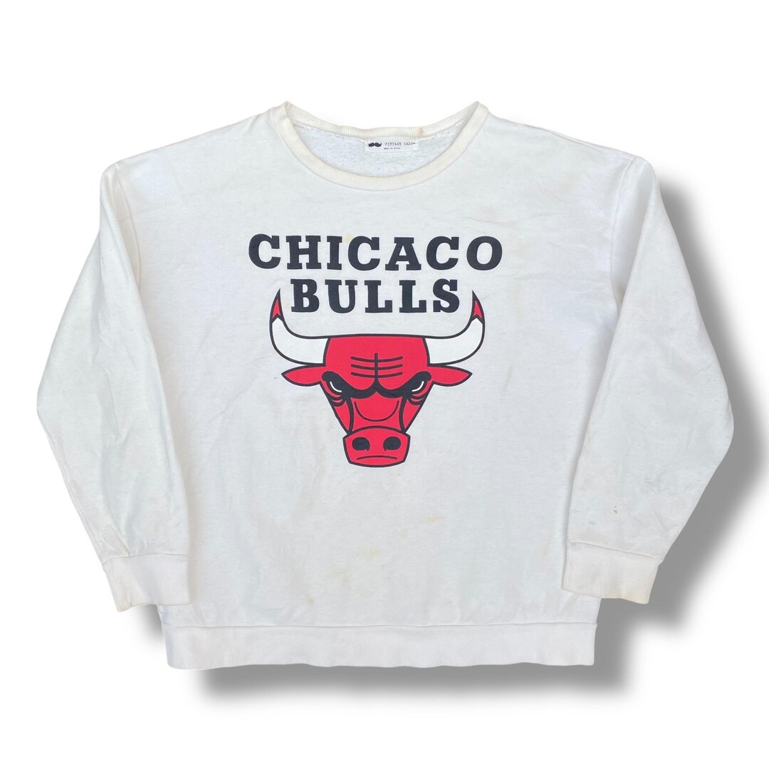 Vintage Chicago Bulls by Vintage Salon Sewatshirt Pull Over Big Spell ...