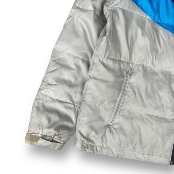 Vintage Quicksilver Puffer Jacket Large Multicolour F… - Gem