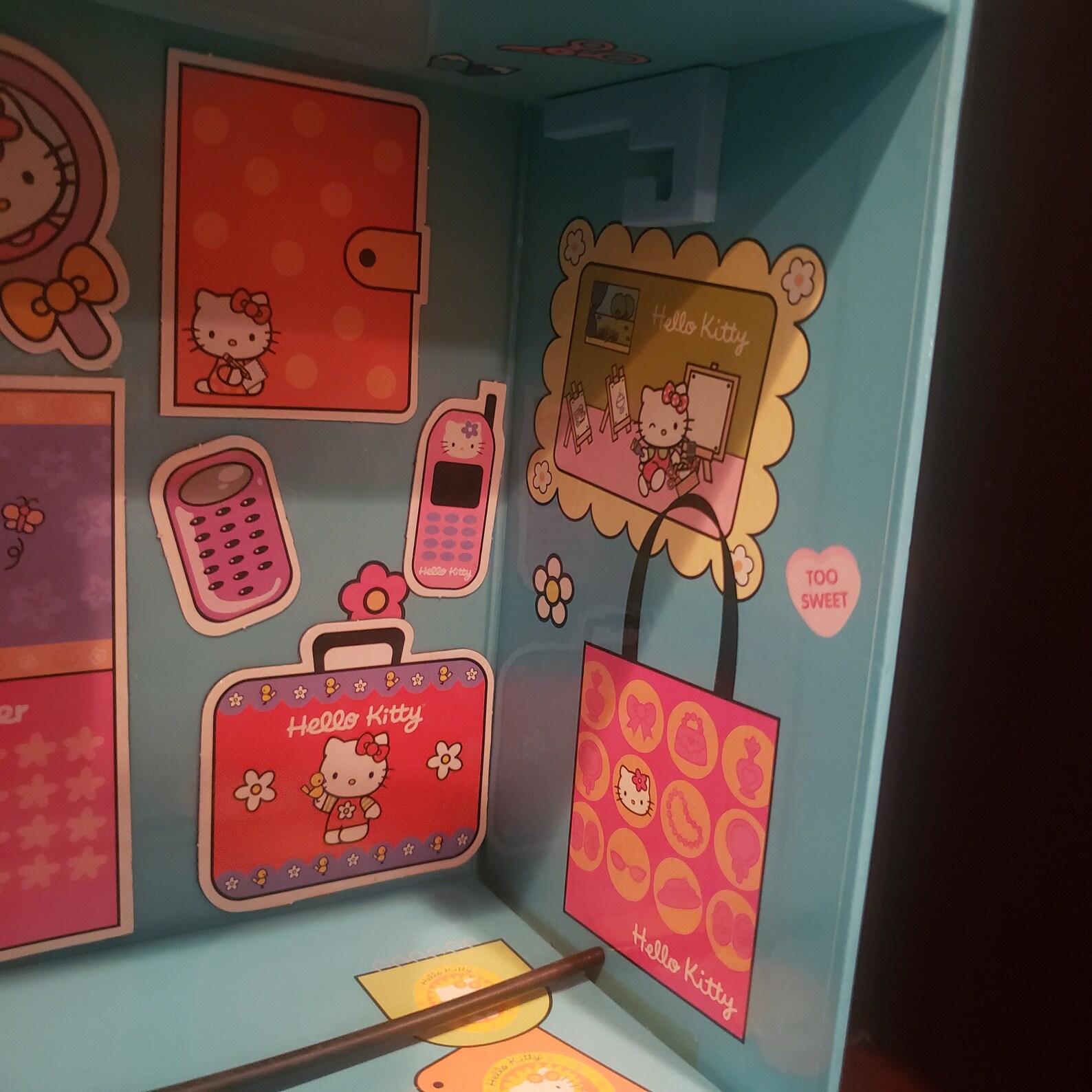 Rare vintage Sanrio Hello Kitty Honor Student School Locker | Etsy