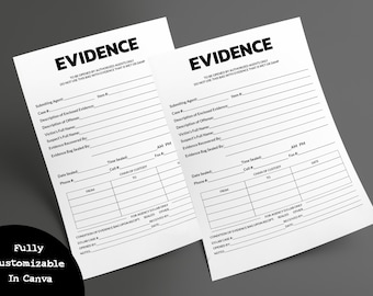 Printable Autopsy Report Template for DIY Personalized Criminal File ...