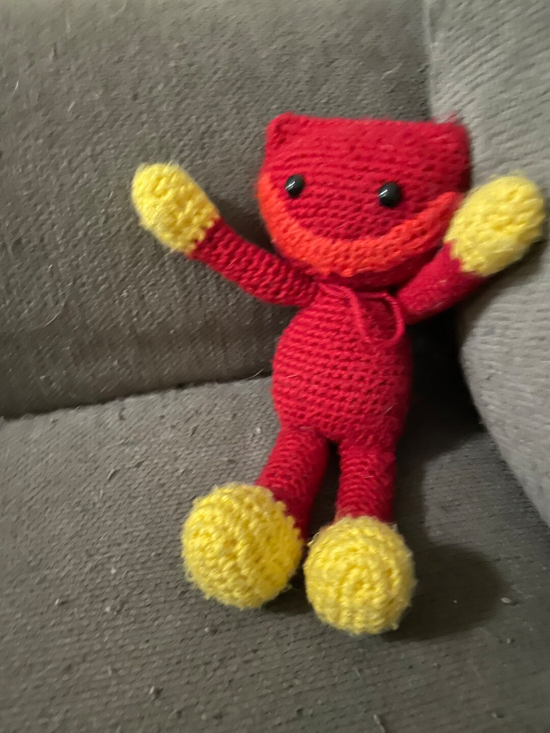 Red Whack a Wuggy Crochet Plush - Etsy