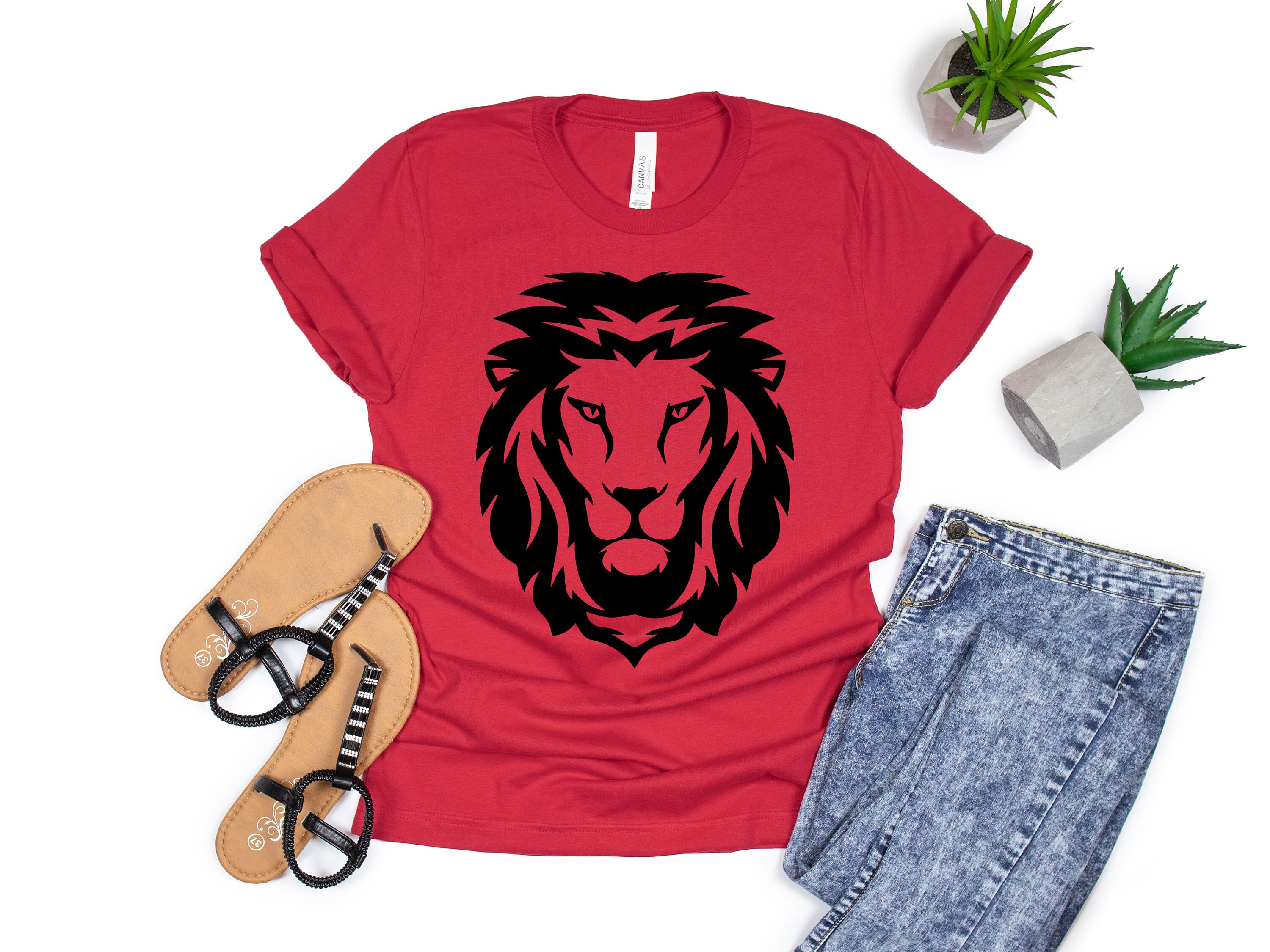 Lion Face Shirt, Lion Shirt, Wild Lion Shirt, Animal Lover Shirt, King ...