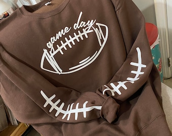 Football Season UNISEX Sweatshirt Fall Sweatshirt Football - Etsy