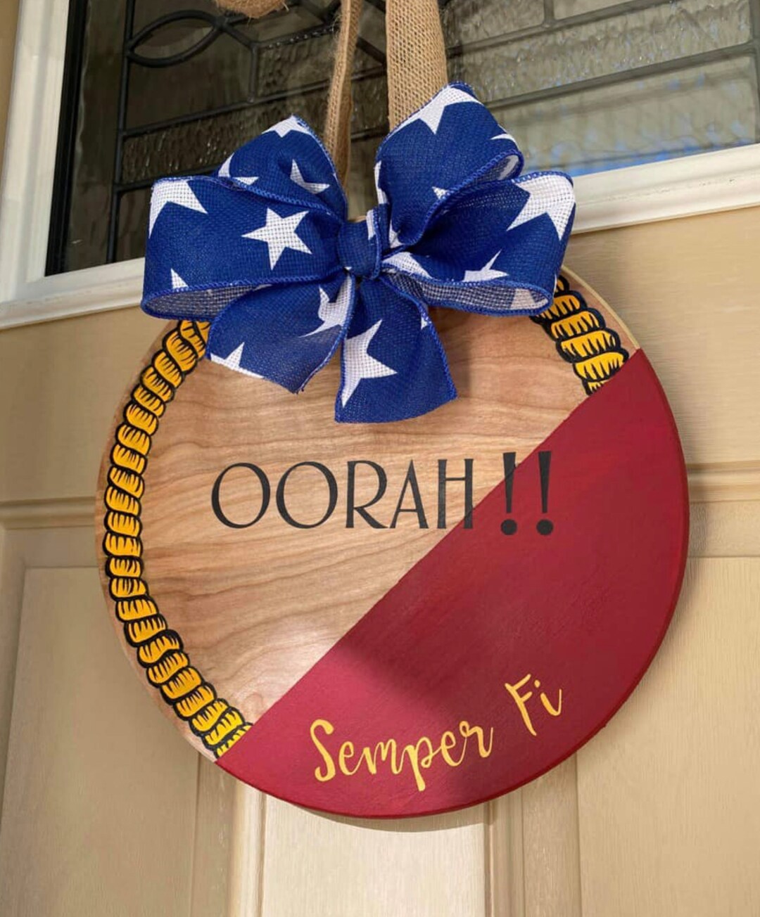 OORAH Military | Independence Day | USA | Welcome Door Sign - Etsy