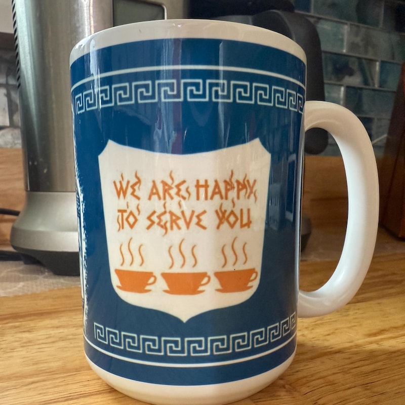 Greek Nyc Coffee Cups - Etsy