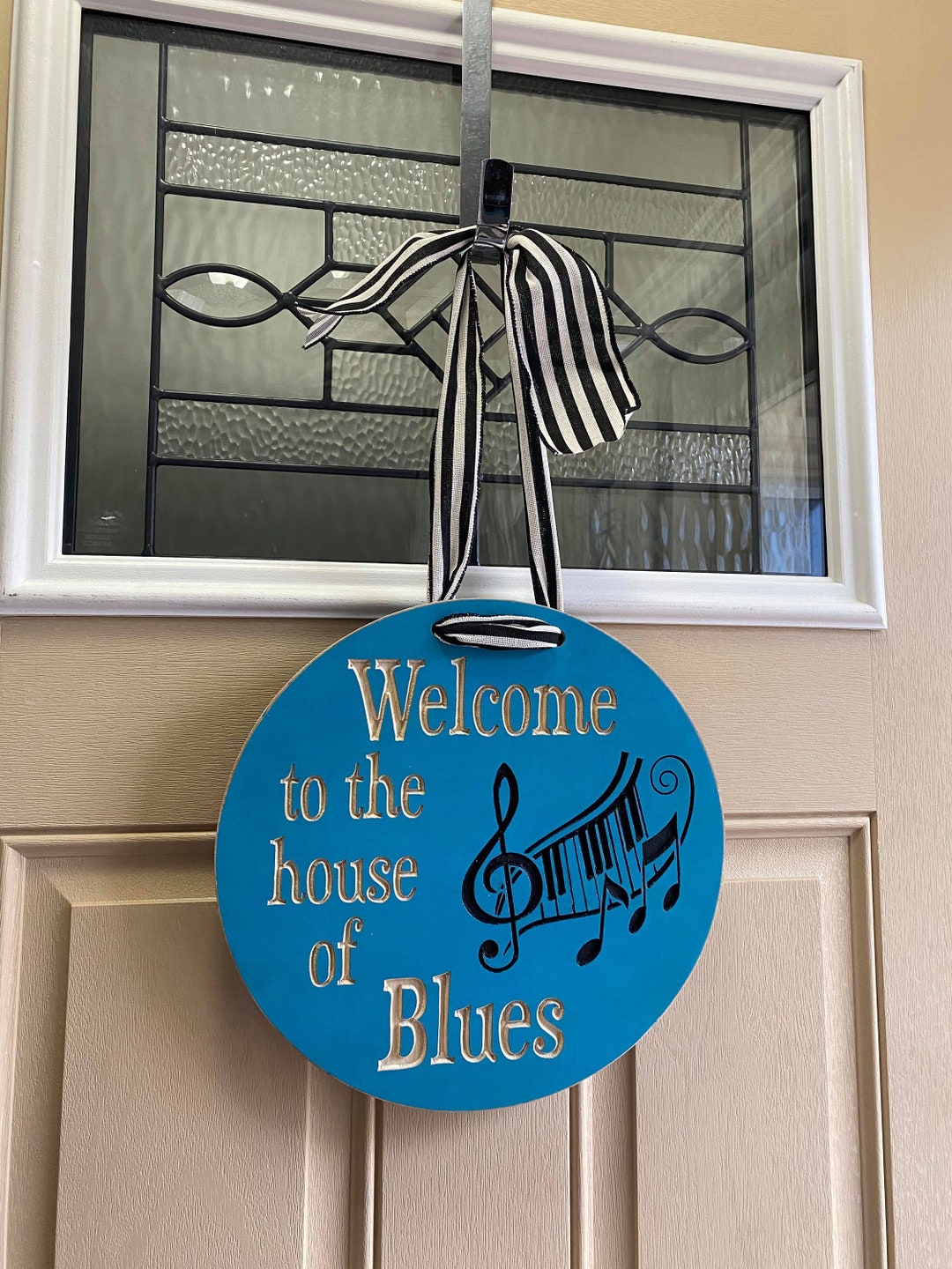 Carved Personalized Wooden Welcome Sign - Etsy