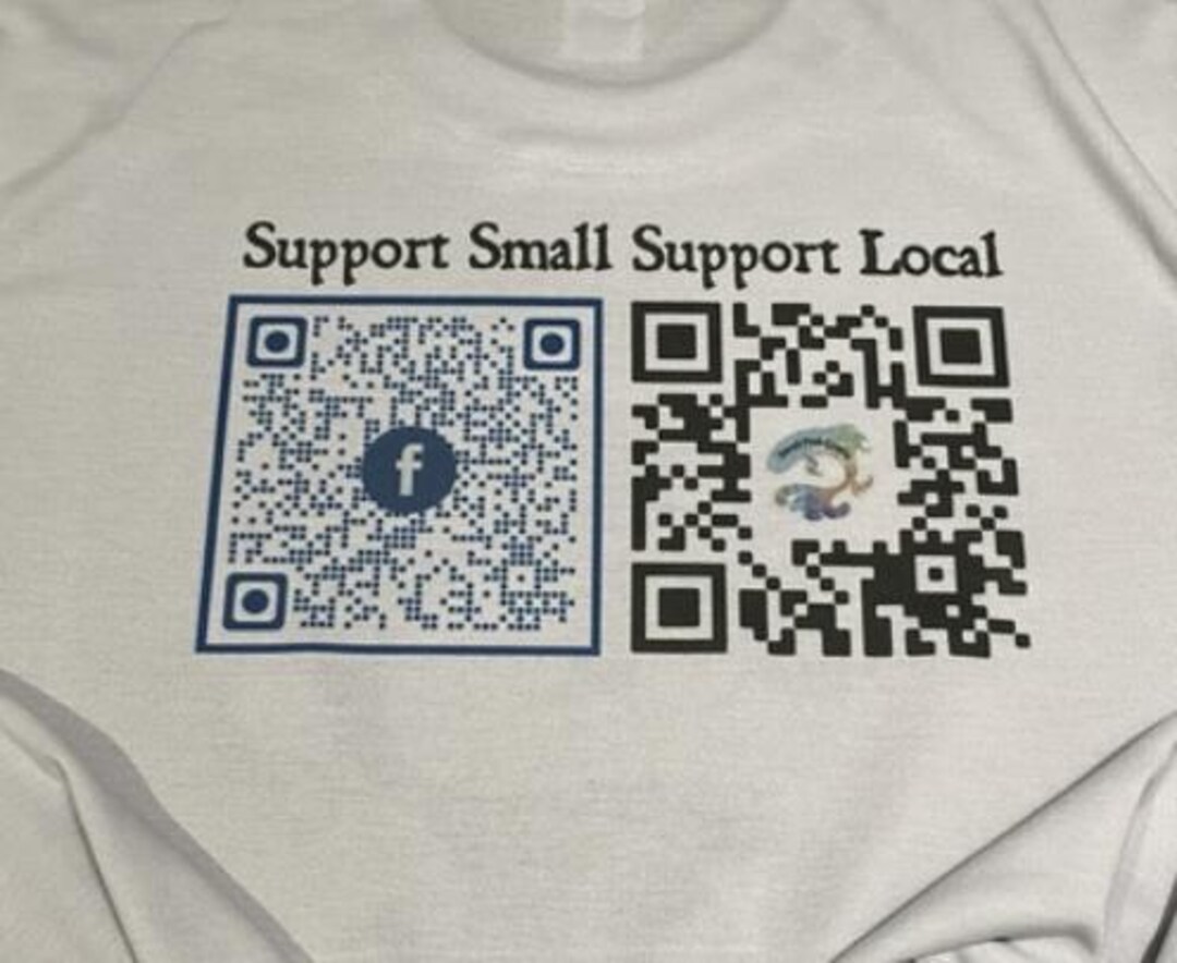 Personalized QR Code Shirts - Etsy