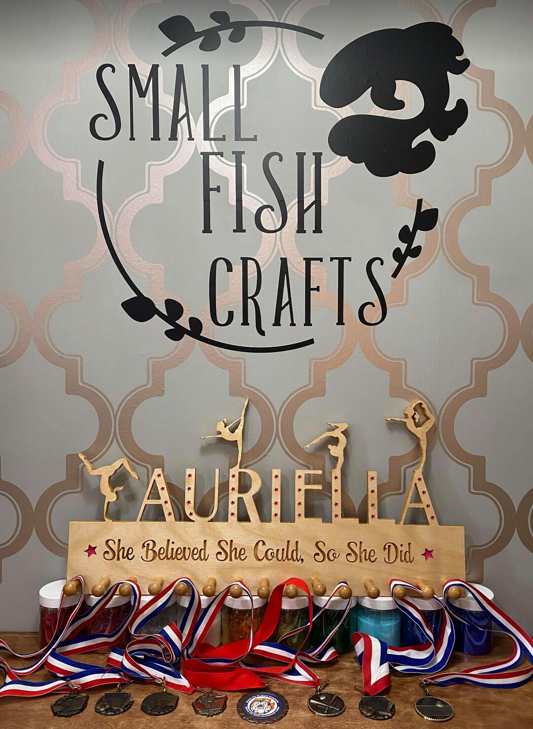 Wood Medal and Awards Organizer to Hang on Wall - Etsy