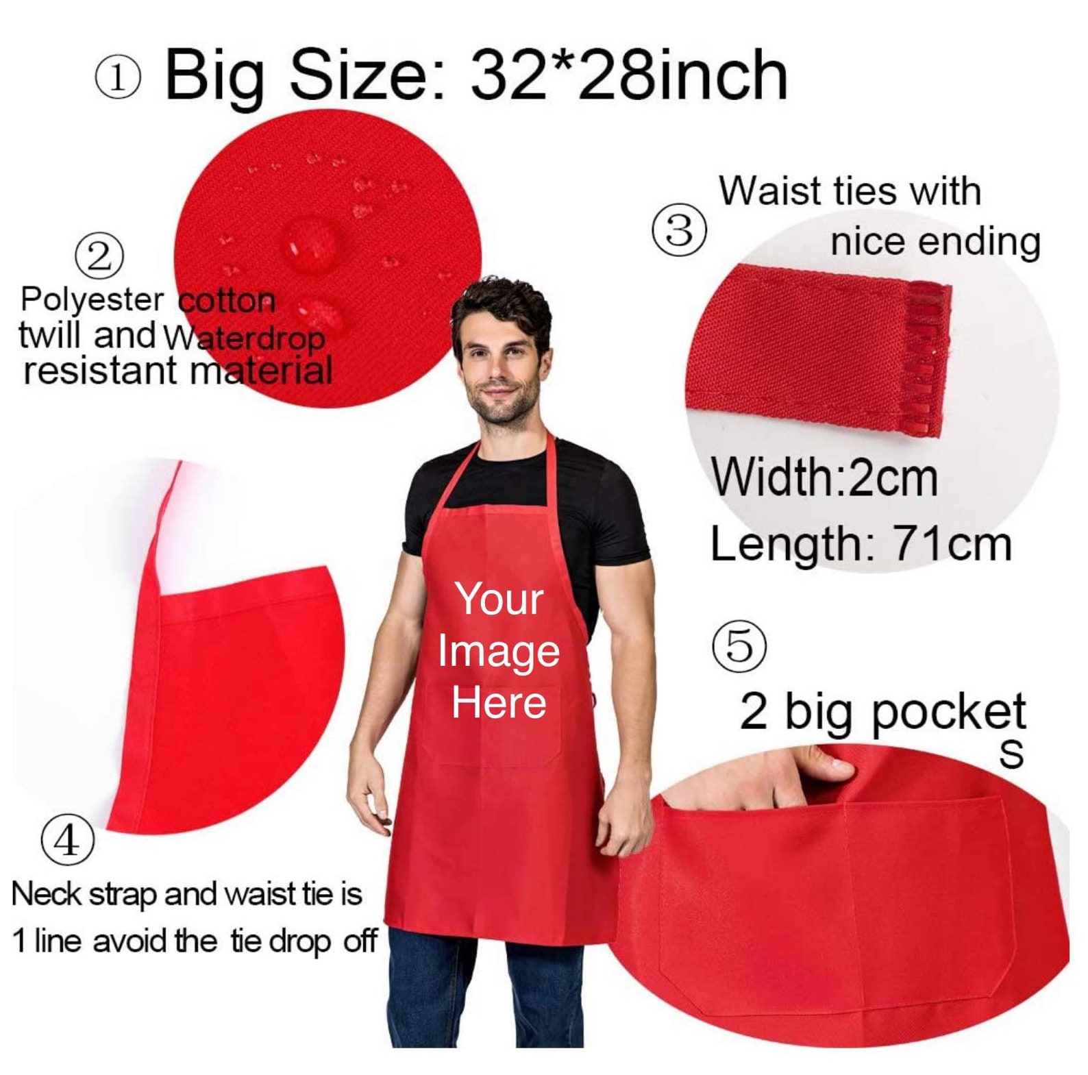 Personalized Cooking Apron for Kitchen or Grilling | Etsy