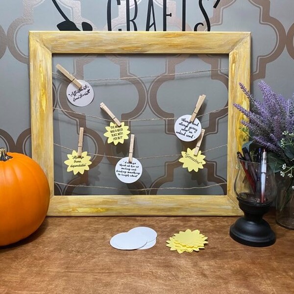 Clothespin Frame - Etsy