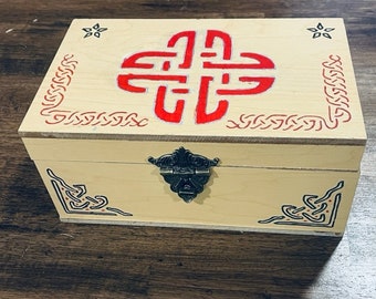 Celtic Knot Box - Etsy