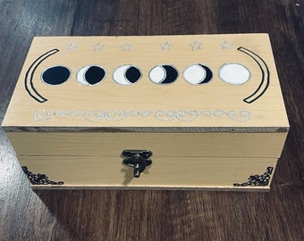 Moon Phase Ring Box - Etsy