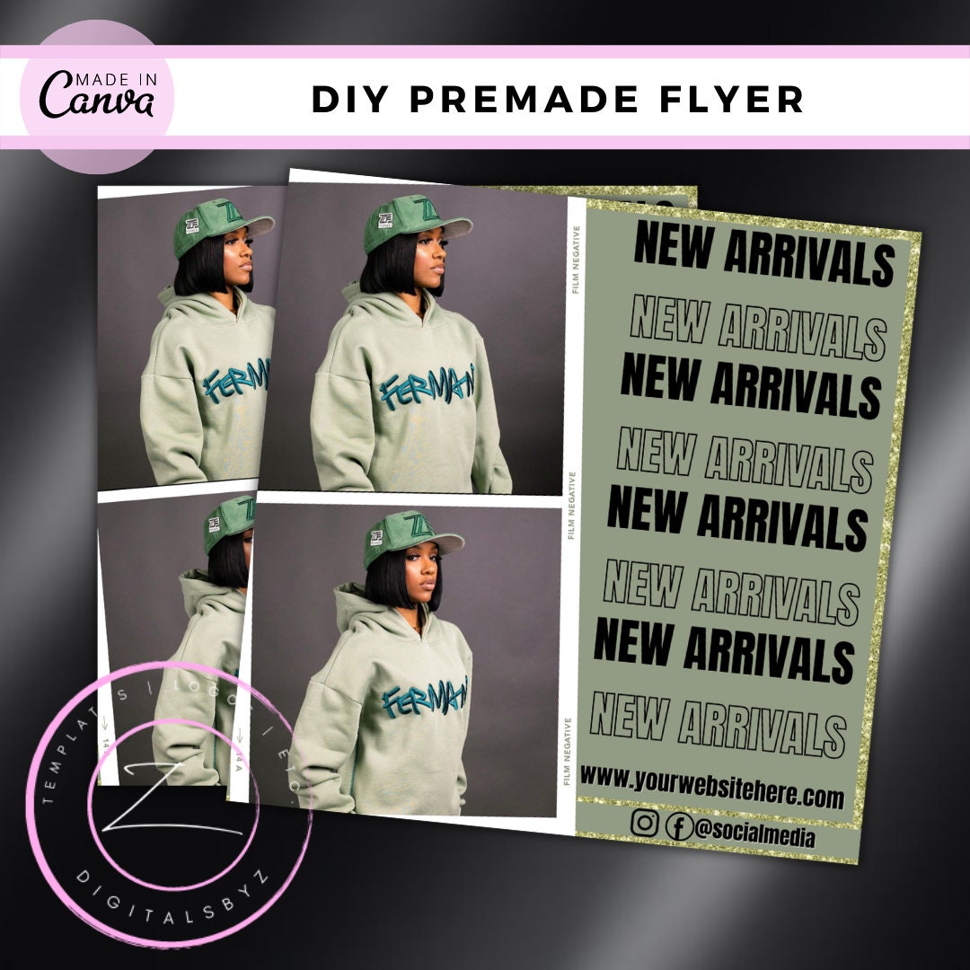 NEW ARRIVALS FLYER, Social Media Flyer, Clothing Flyer, Instagram Post ...