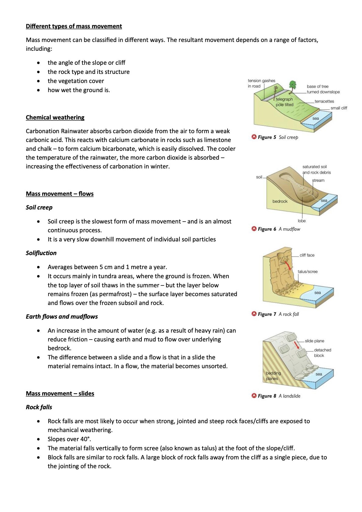 COASTAL LANDSCAPES and CHANGE A Level Geography Revision Guide Edexcel ...