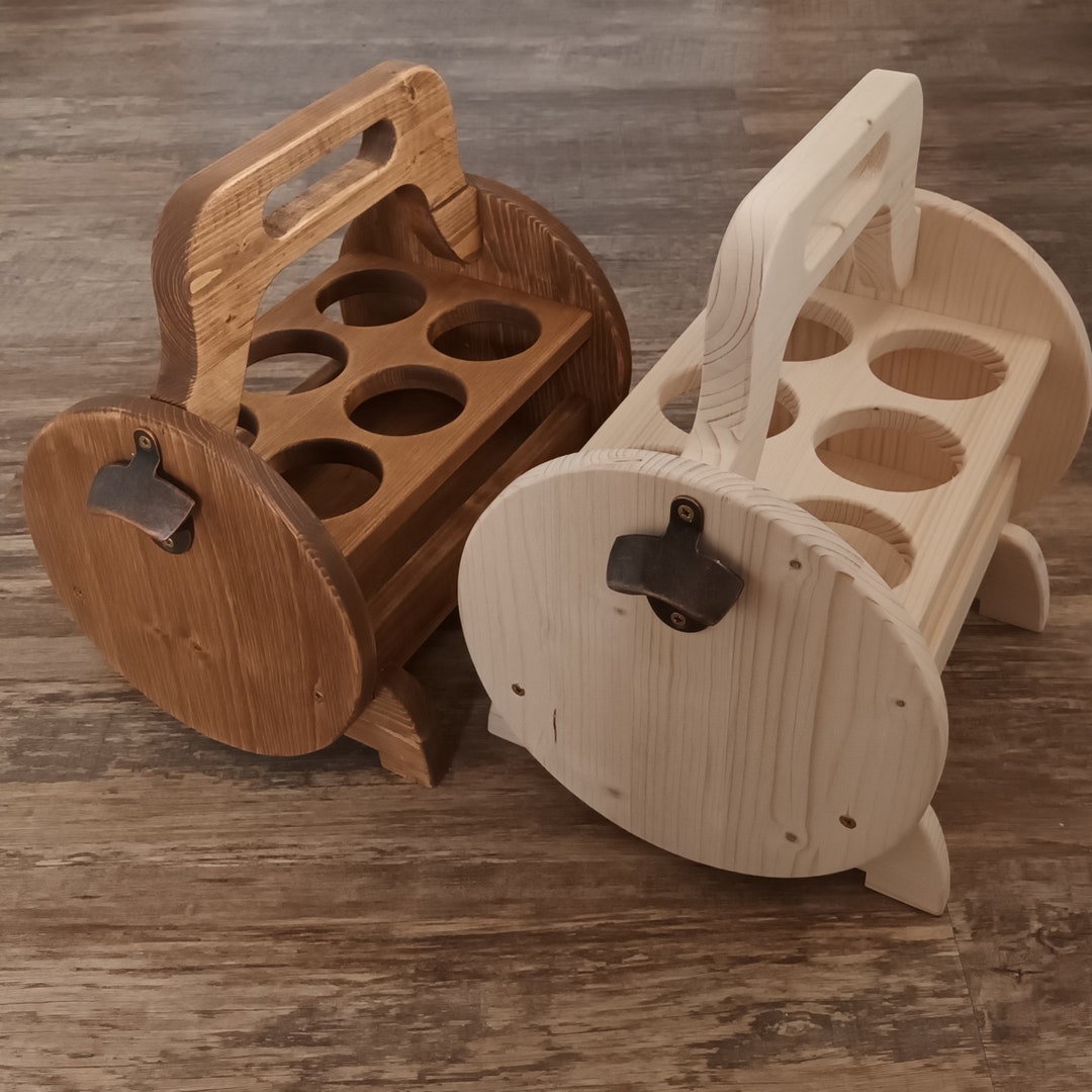 Schone Flaschentrager Holz Danisches Bettenlager Bild
