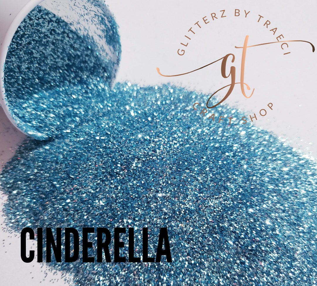 CINDERELLA // Fine Blue PET Glitter - Etsy