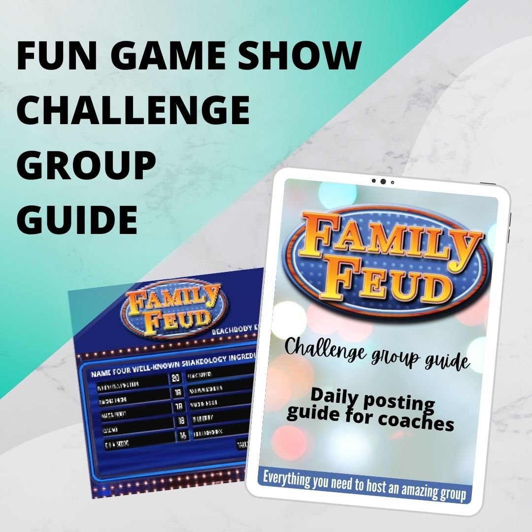Challenge Group Family Feud Game Show Guide - Etsy