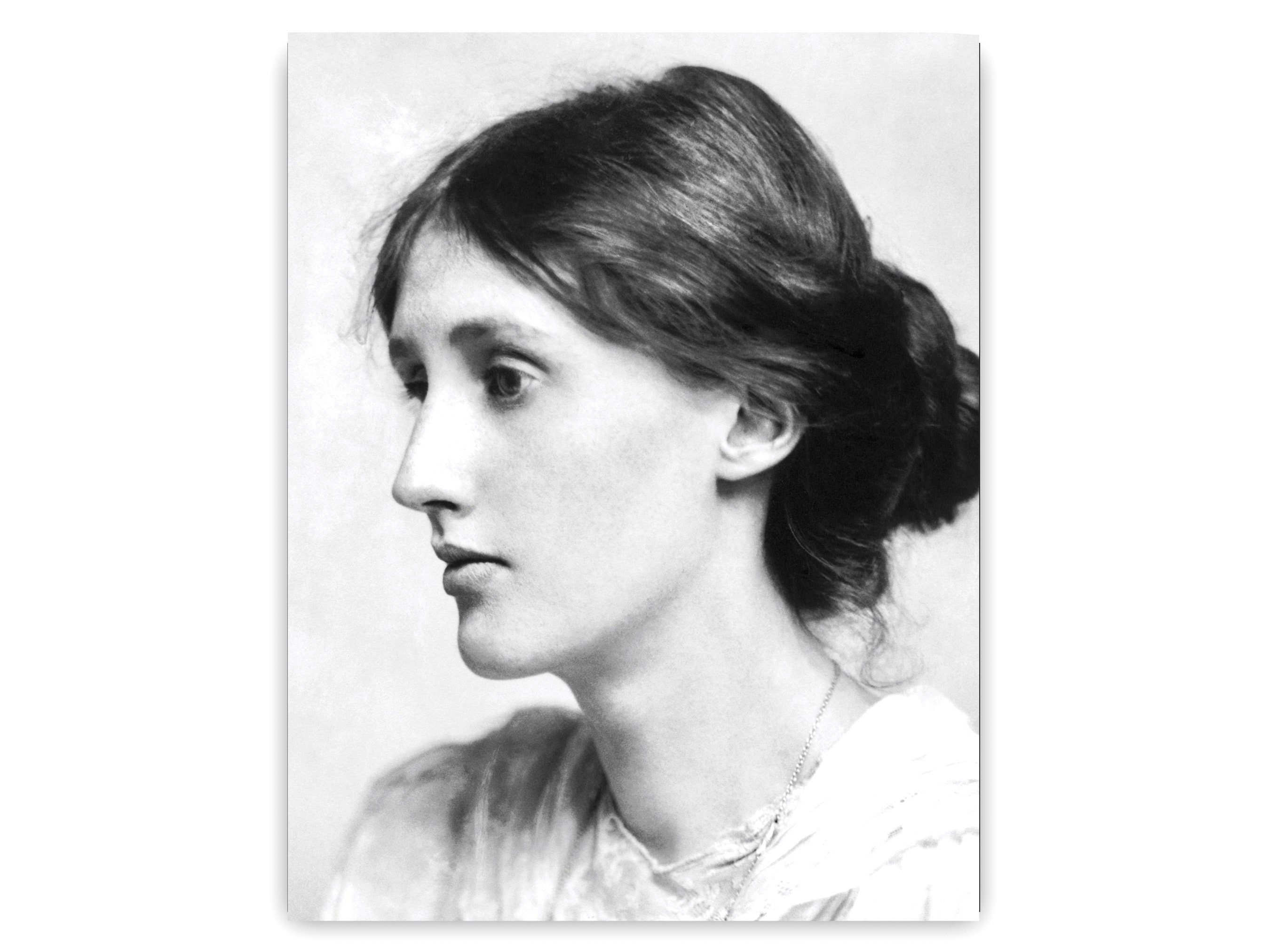 Virginia Woolf Portrait - Virginia Woolf Printable Poster - Large ...