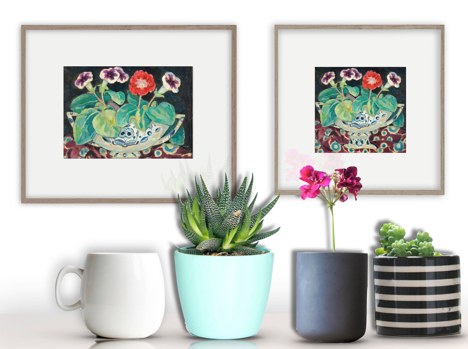 Emil Orlik Pot Plant Painting: Vintage Art (digital Download, Small ...