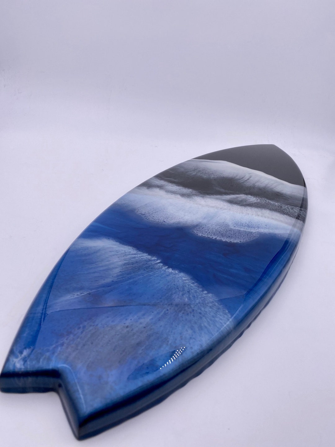 27 Inch Black Epoxy Surfboard - Etsy