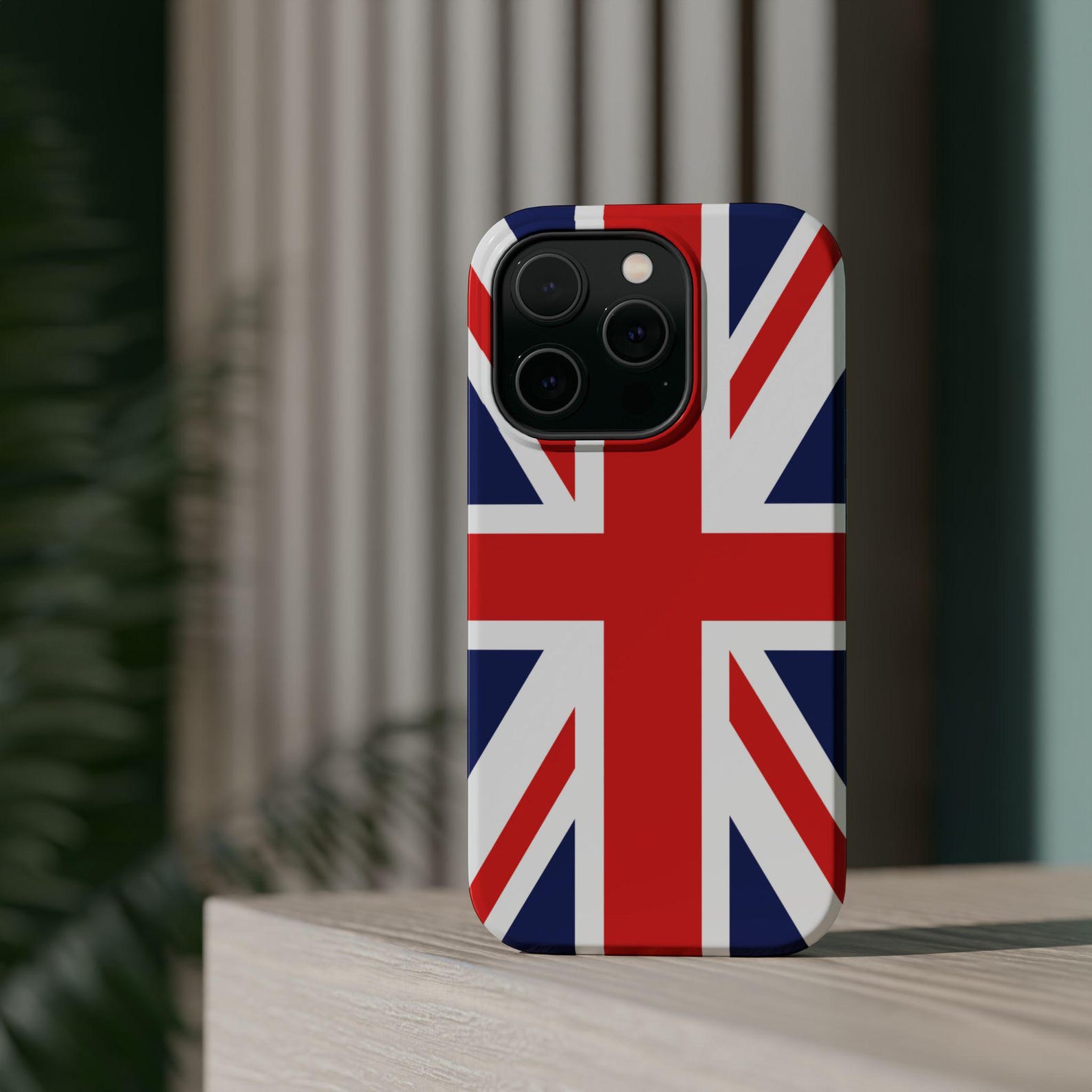UK Flag Painted on Apple Magsafe iPhone Case | Customizable | Apple ...